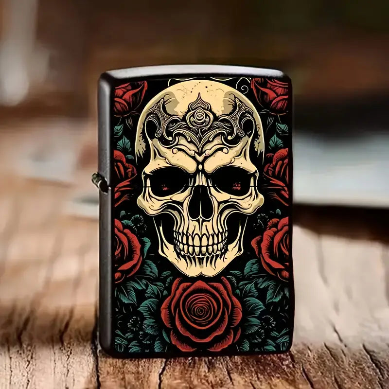 Phantasm Skull Iron Lighter Case - Canvape.com