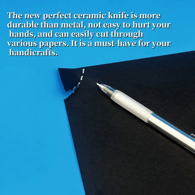 Ceramic Precision Craft Knife and Pen Set