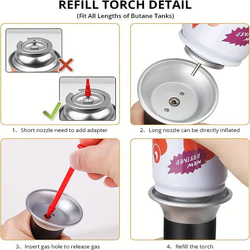 Butane Tank Adapter Set - Canvape.com