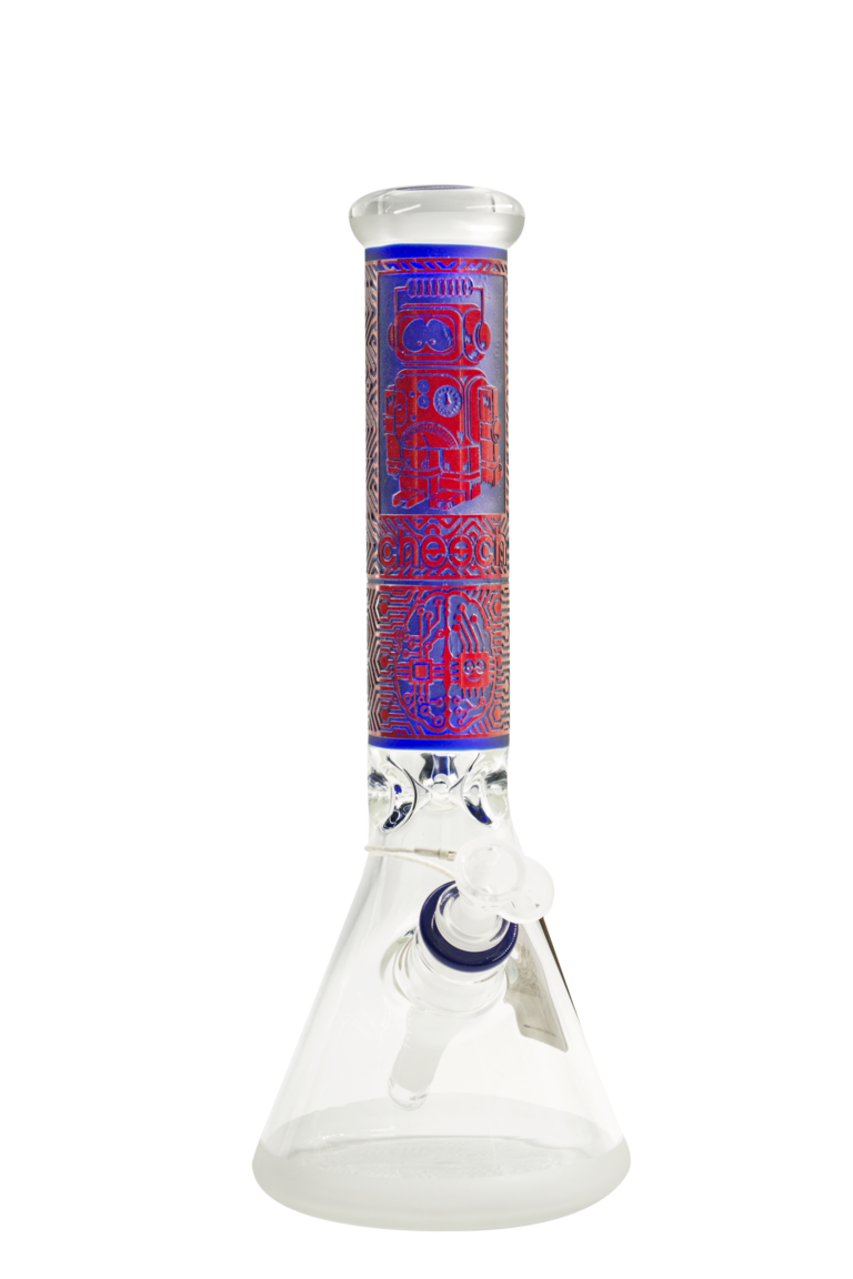 Cheech Glass 13” Sandblast Beaker | Online Vape Shop Canada