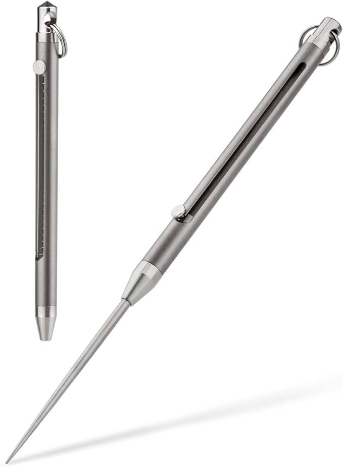 Titanium Portable Toothpick Keychain - Canvape.com